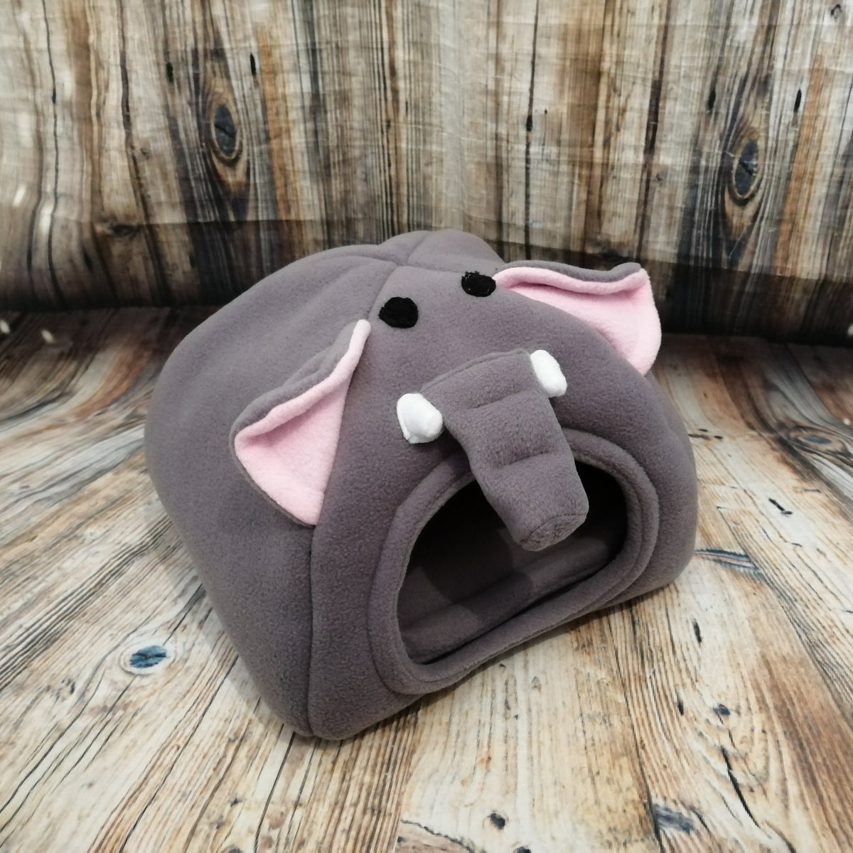 Made To Order Elephant Fleece Piggie Bed – Pampered Piggies Boutique